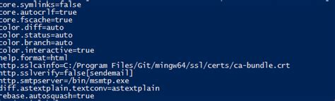 Git Fatal Bad Numeric Config Value False Sendemail For Sslverify Invalid Unit