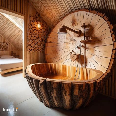 Naturally Relaxing Tree Trunk Baths For A Serene Bathing Experience LuxArts