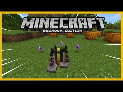👉cÓmo Hacer La PociÓn De DaÑo InstantÁneo En Minecraft Bedrock [ 1 18]👈