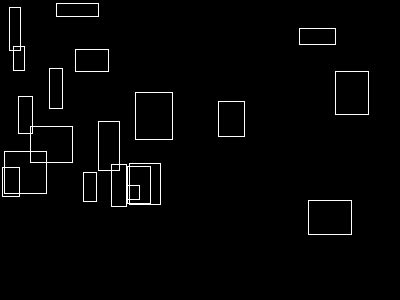 Python How To Discard Overlapping Rectangles In An Image Stack Overflow
