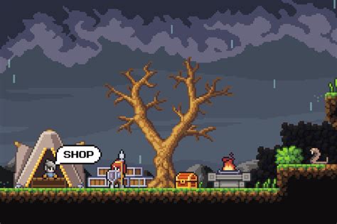 2d Pixel Platformer Tileset 2d Environments Unity Asset Store
