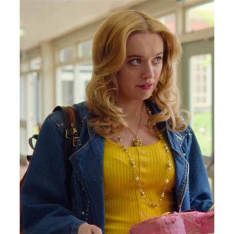 Sex Education Aimee Gibbs Denim Jacket Celebs Movie Jackets