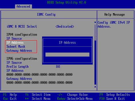 Configuring Ibmc Ip Addresses Fusionstorage 8 0 1 Software Installation Guide Huaweidata Storage