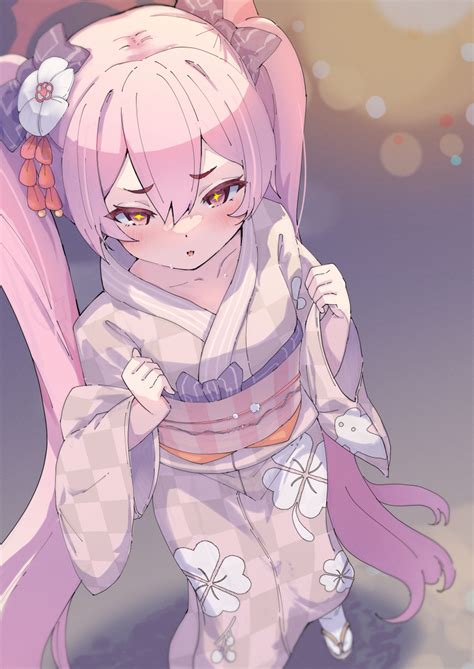 Yucblossom Koyuki Blue Archive Blue Archive Commentary Request Highres 1girl Blush Bow