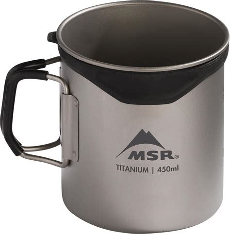 Msr Titan Taza De Camping Ultraligera De Titanio Mx