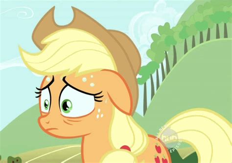 Applejack Worried