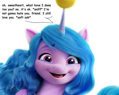 Izzy Is Crying Cause You Did Something Bad By Sunsetshimmersus On