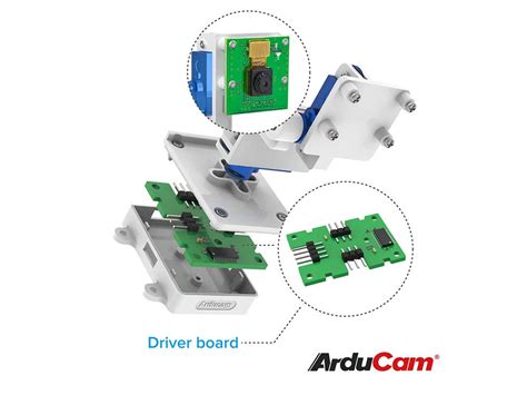 Arducam Upgraded Camera Pan Tilt Platform For Raspberry Pi Nvidia Jetson Nano Xavier NX