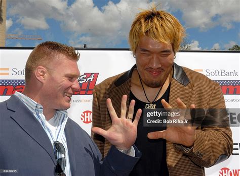 Brock Lesnar And Hong Man Choi News Photo Getty Images
