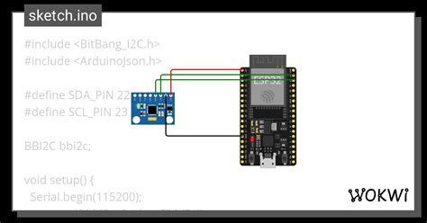 I2c Scan Readwrite Wokwi Esp32 Stm32 Arduino Simulator