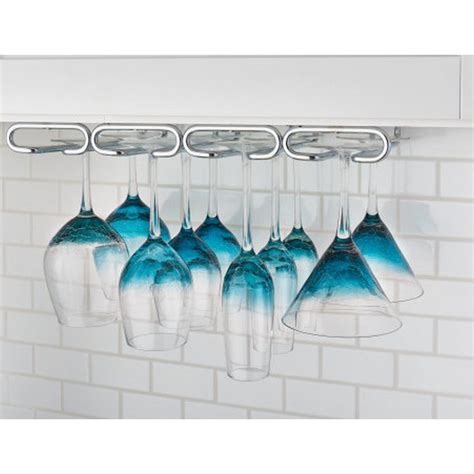 Rev A Shelf 3450 11CR 11in Quad Stemware Holder