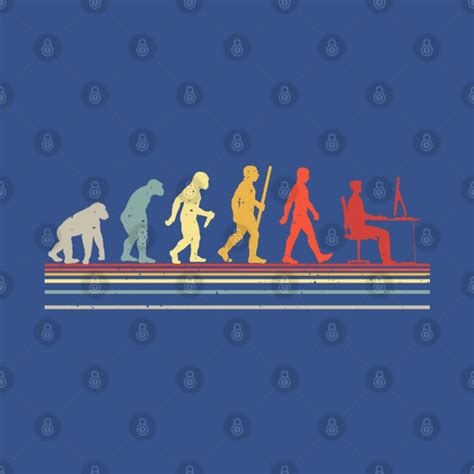 evolution of man computer programmer funny computer geek computer