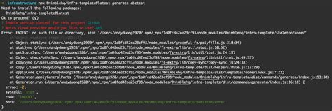 Can T Generate The Project Issue 131 Nimblehq Infrastructure Templates GitHub