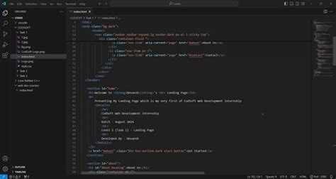 Devansh Sagar On Linkedin Codsoft Webdevelopment Internship