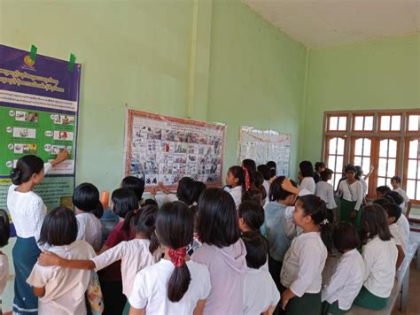 လဲချားမြို့နယ် အ ခြေခံပညာမူလွန် ဟိုရင် ကျောင်းတွင် လူငယ်ရေးရာ အသိပညာပေး ဟောပြောပွဲ ကျင်းပ