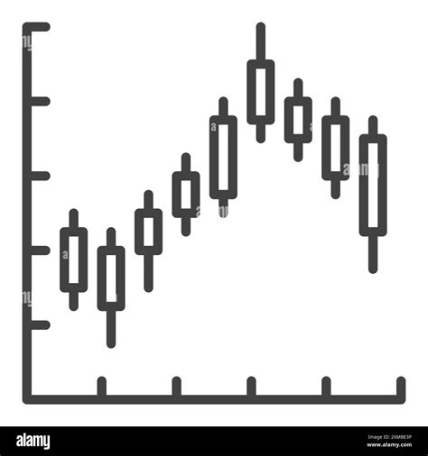 Cryptocurrency Trading Vector Candlestick Chart Formation Concept