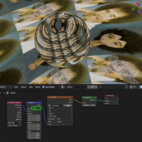 Texturing Object Environment Texture Not Showing Blender Stack Exchange