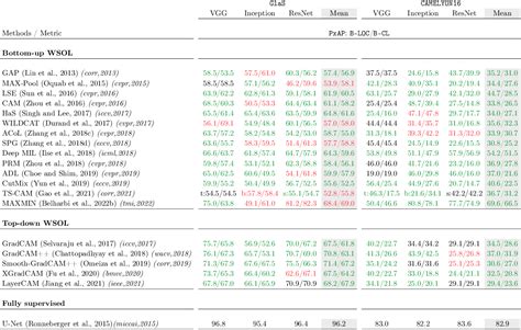Table 6 From Deep Weakly Supervised Learning Methods For Classification