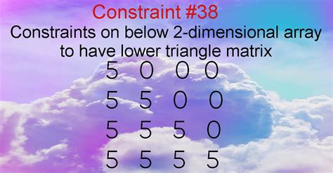 constraint 38