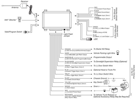 Car Alarm Wiring Diagram Car Alarm Wiring Diagrams