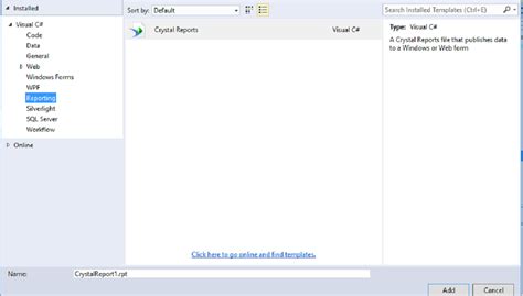 Dotnet How To Create Crystal Reports With Mvc