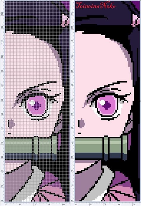 Easy Cute Anime Pixel Art