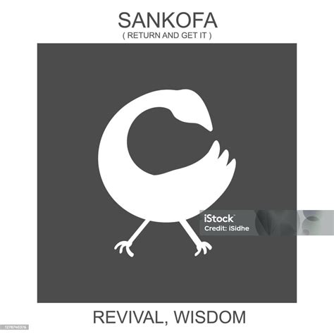 아프리카 어 아딘크라 기호 산코파 아이콘 부흥과 지혜의 상징 아딘크라에 대한 스톡 벡터 아트 및 기타 이미지 아딘크라 벡터
