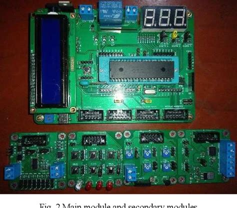 Figure From Modular Boards To Reduce Exercise Implementation Time In MCU Classes Semantic
