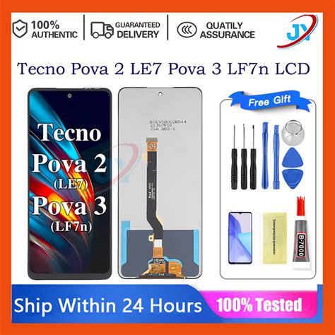 For Infinix Tecno Pova LE Pova LCD Digital Touch Screen Display Assembly For Replacement