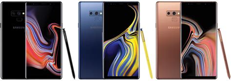 Here S The Samsung Galaxy Note 9 In Black Blue And Brown