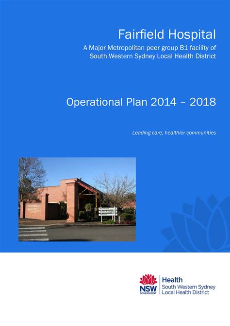 10 Hospital Operational Plan Examples To Download