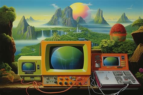 Technology Computer Painting Art Free Photo Illustration Rawpixel