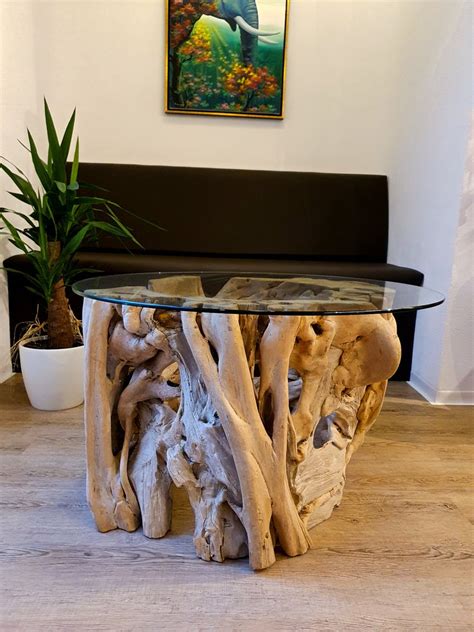 Root Wood Coffee Table Cebu Thai Solid Wood Furniture Kinaree