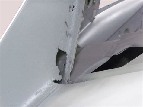 Repairing Rust Damage In Restricted Areas