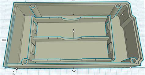 Battery Compartment For The Arduino Mega2560 Due Board By Sandfrog