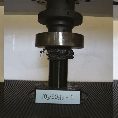 Collapse Processing Of A Circular Cfrp Composite Structure Member