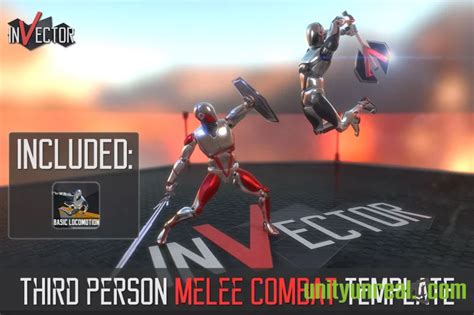 Unity Asset Invector Third Person Controller Melee Combat Template