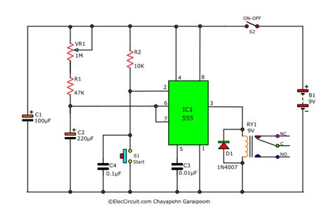 Monostable Multivibrator Using Timer