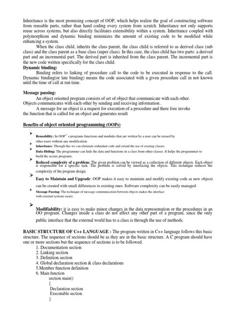 Dynamic Binding Object Oriented Programming Pdf Object Oriented