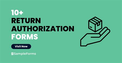 Free 10sample Return Authorization Forms In Ms Word Pdf Excel