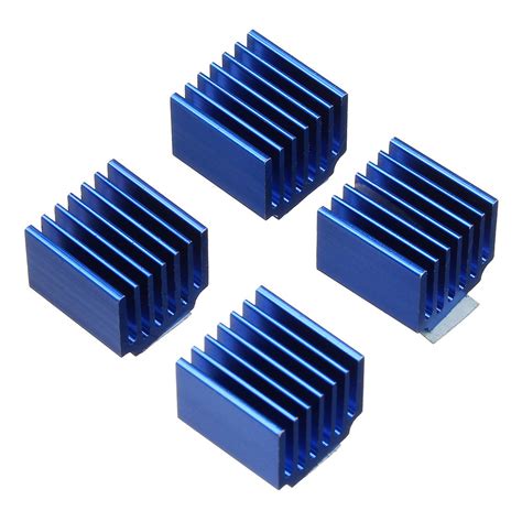 4 Piece Cooling Heatsink Set For Tmc Stepper Motor Driver