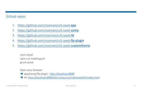 Scaling Ui5 Projects Via Standardized Project And Infrastructure Setup