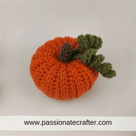 Crochet Pumpkin Leaf Tutorial