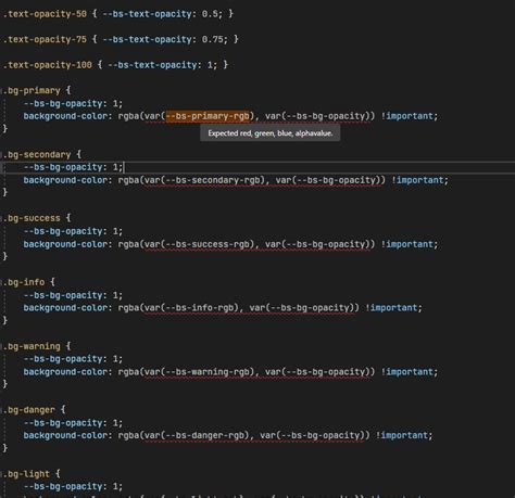 Css Why Wouldnt An Imported Themes Variables Be Working Stack Overflow