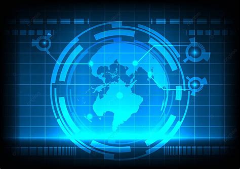 Abstrack Backgroundplanet Map Technology Vector Map Abstract Photo And
