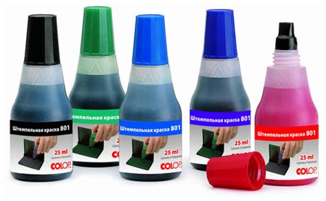 Штемпельная краска COLOP 801