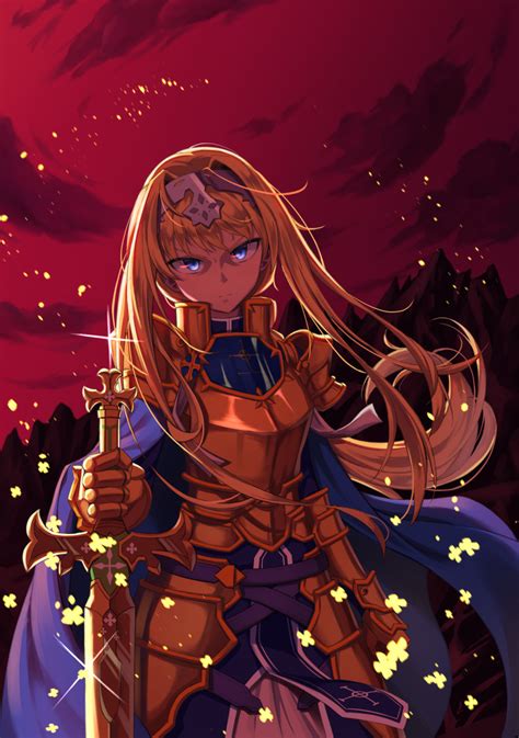 Holiday Pangjelly Alice Zuberg Sword Art Online Sword Art Online Alicization Commentary