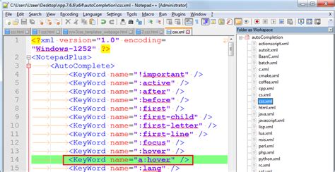 There Is A Problem With Auto Completion · Issue 5731 · Notepad Plus