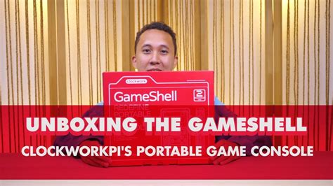 Unboxing The Gameshell Clockwork Pi S Portable Game Console YouTube