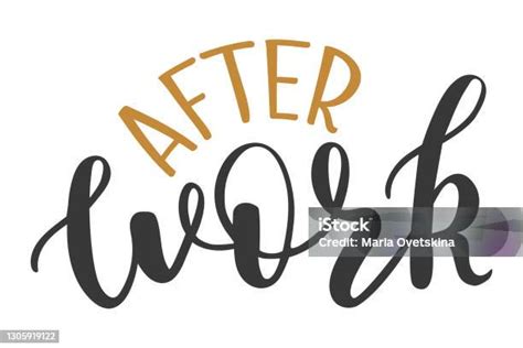 작업 후 필기 글자 로고 아이콘 플래너 캘린더 주최자 카드 배너 포스터 머그잔 스크랩북 베개 케이스에 대한 벡터 구 요소입니다